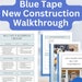 Blue Tape New Construction Walkthrough Checklist Guide - Canva Editable ...