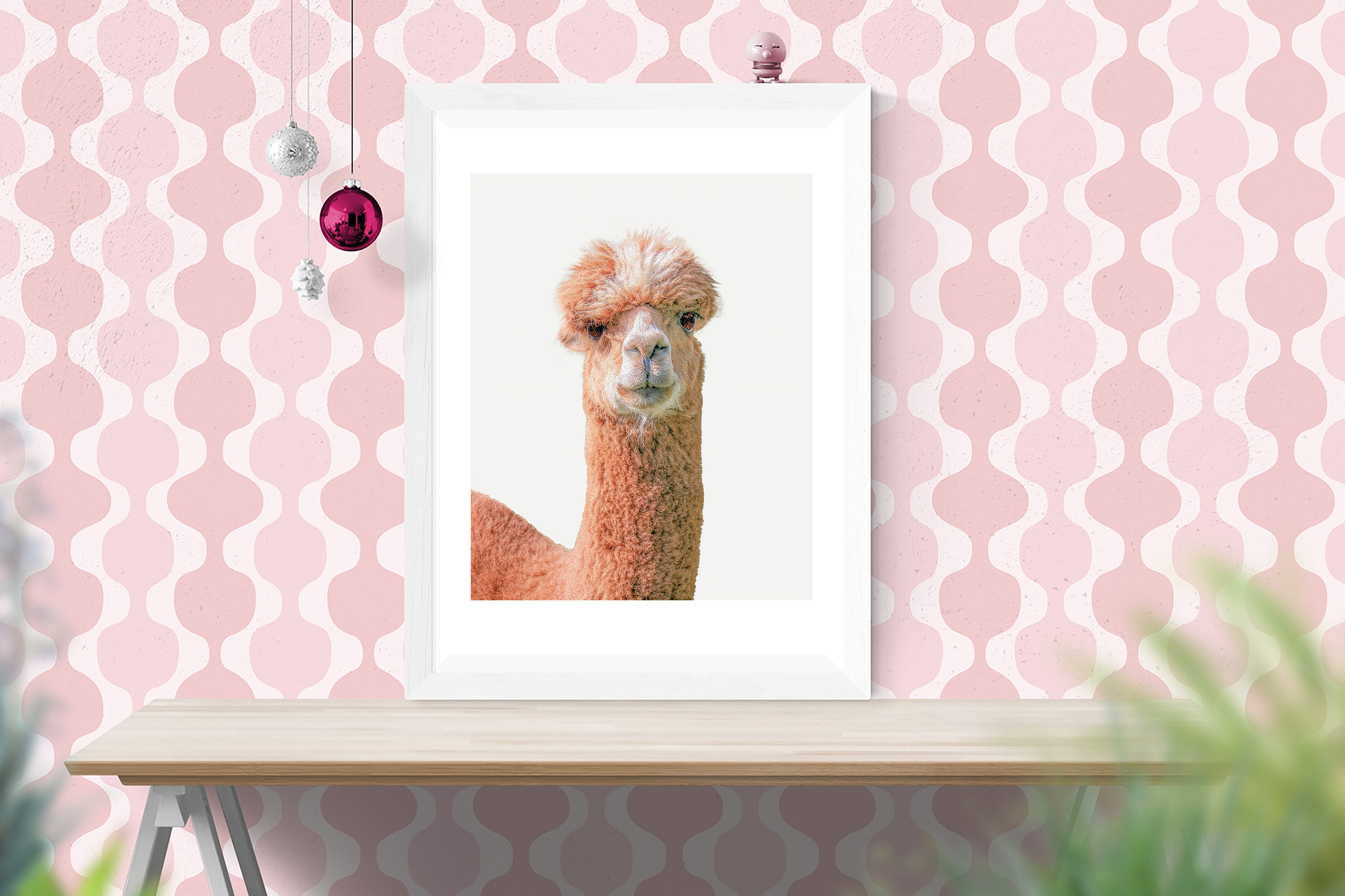 Alpaca Digital Download, Color, Printable Wall Art - Etsy