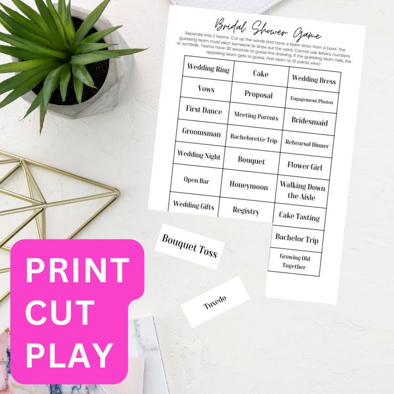 CHARADES/PICTIONARY Bundle | 20 Complete Clean Games | Instant Download ...