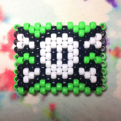 Scene Skull Kandi Cuff - Etsy