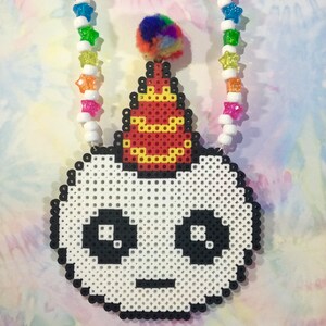 Tbh Autism Creature Kandi Perler Necklace - Etsy