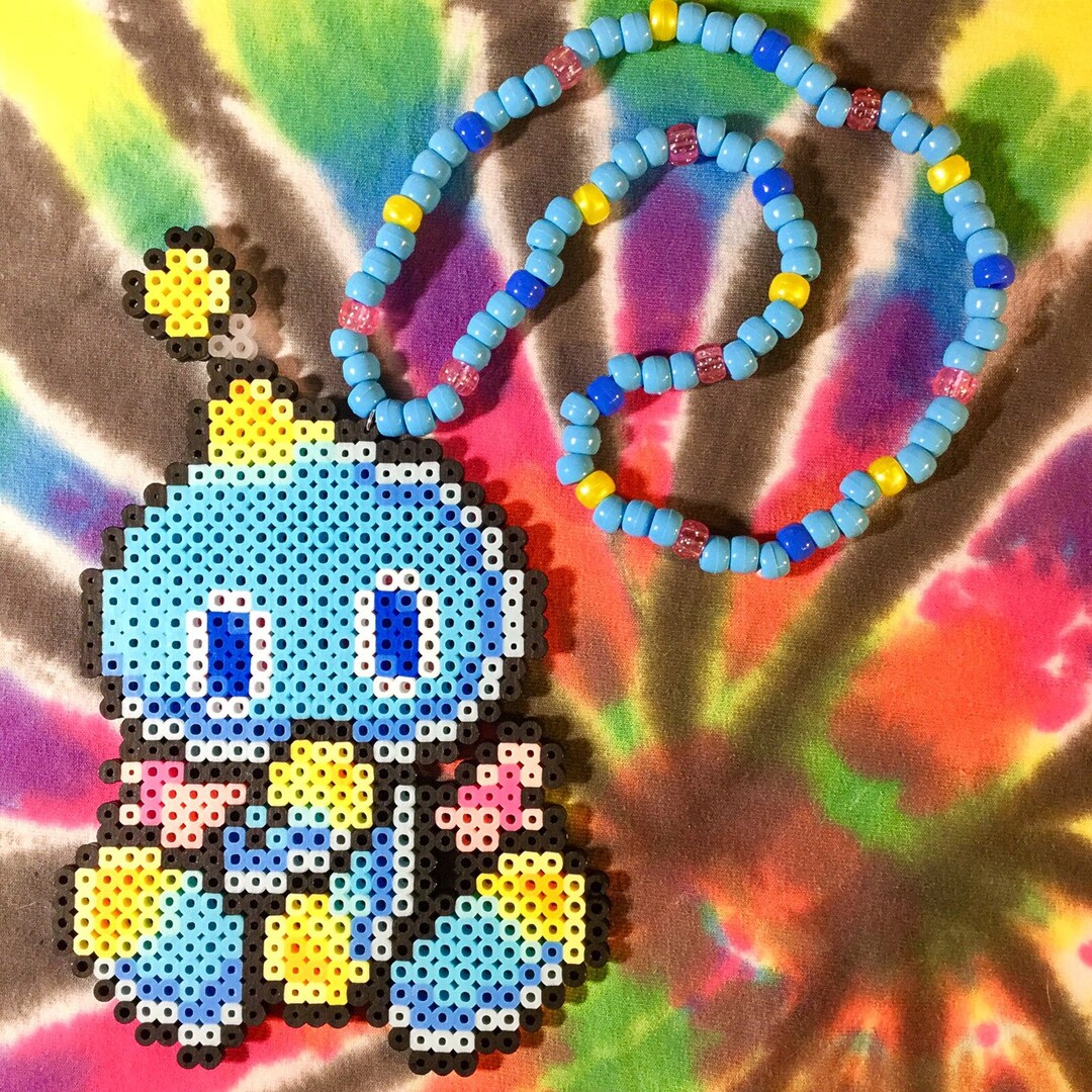 Sonic Chao Kandi Perler Necklace - Etsy