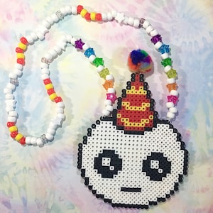 Tbh Autism Creature Kandi Perler Necklace - Etsy