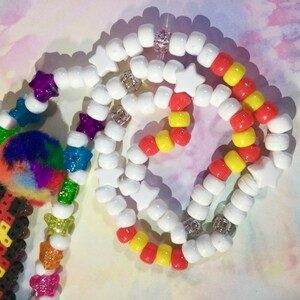 Tbh Autism Creature Kandi Perler Necklace - Etsy