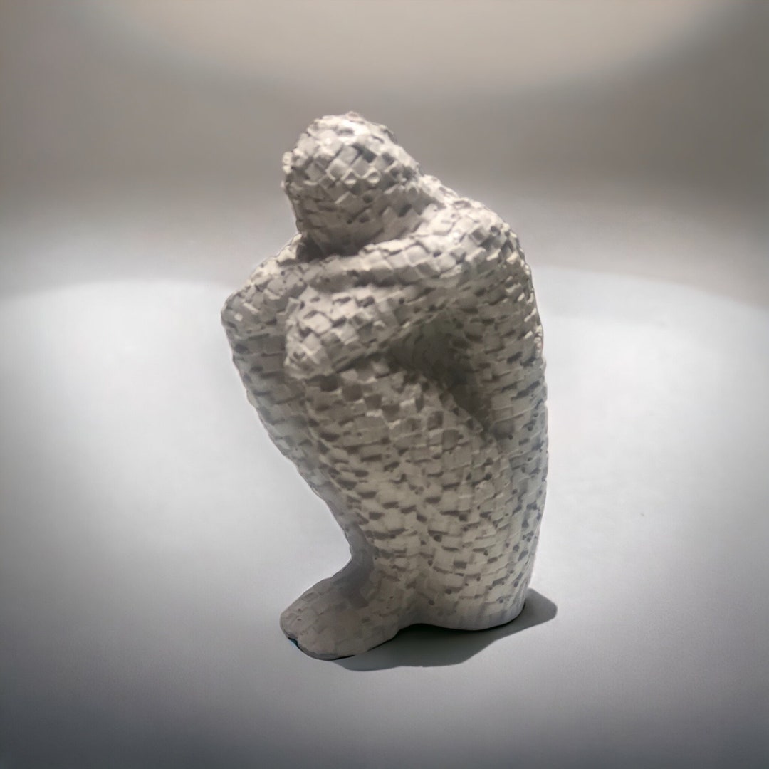 Minimalist Decorative Figure the Thinker - Etsy