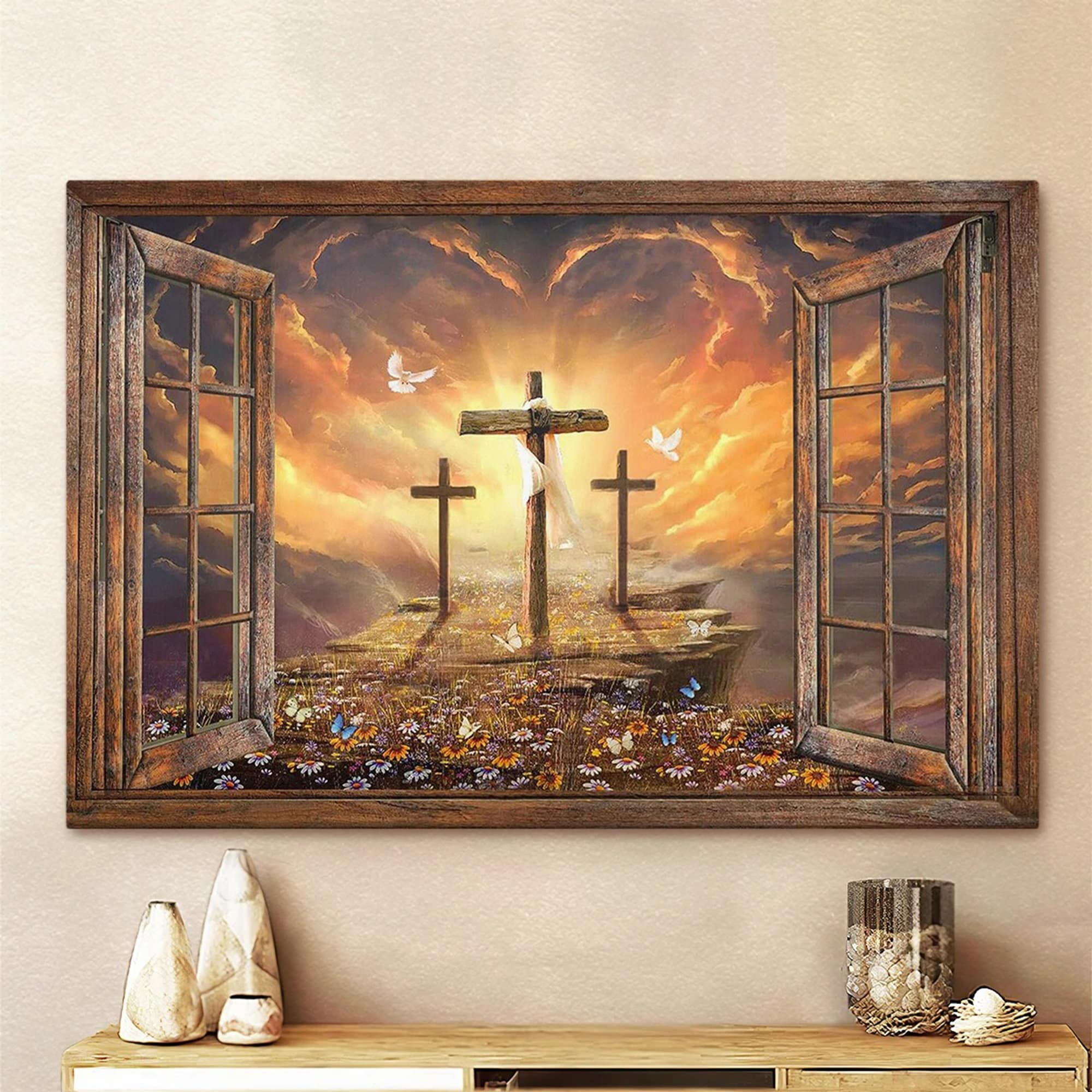 Jesus Wall Frame for sale | Only 4 left at -75%
