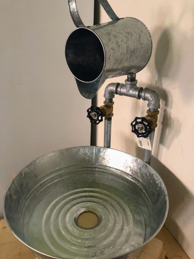 8 Center Set Upon Request Galvanized Plumbing Pipe - Etsy