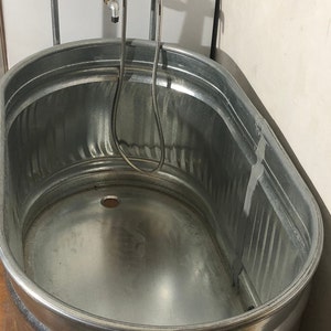 Bathtub Rustic Galvanized Stock Tank Hillbilly Bathtub and - Etsy