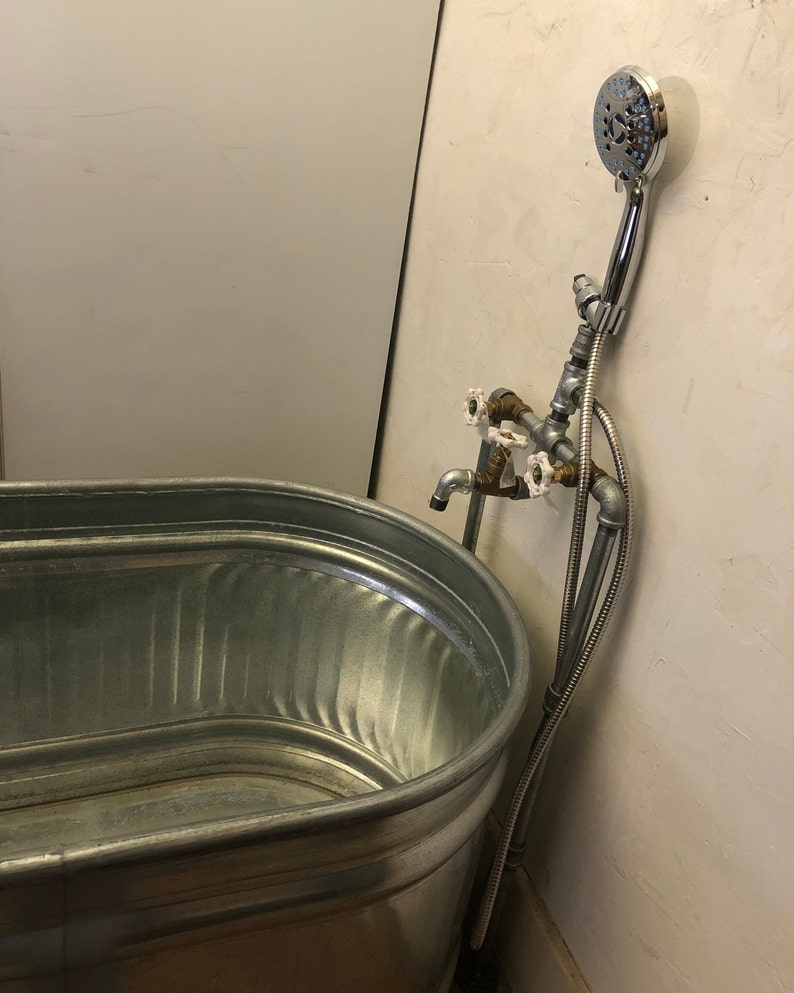 Bathtub Rustic Galvanized Stock Tank Hillbilly Bathtub and - Etsy