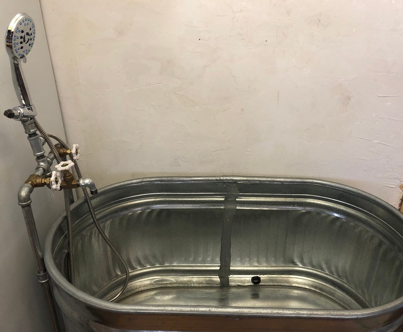 Bathtub Rustic Galvanized Stock Tank Hillbilly Bathtub and - Etsy