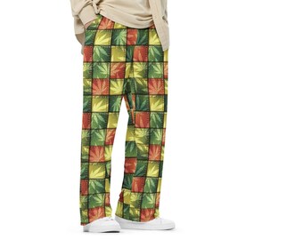 Green Leaf Pants - Etsy