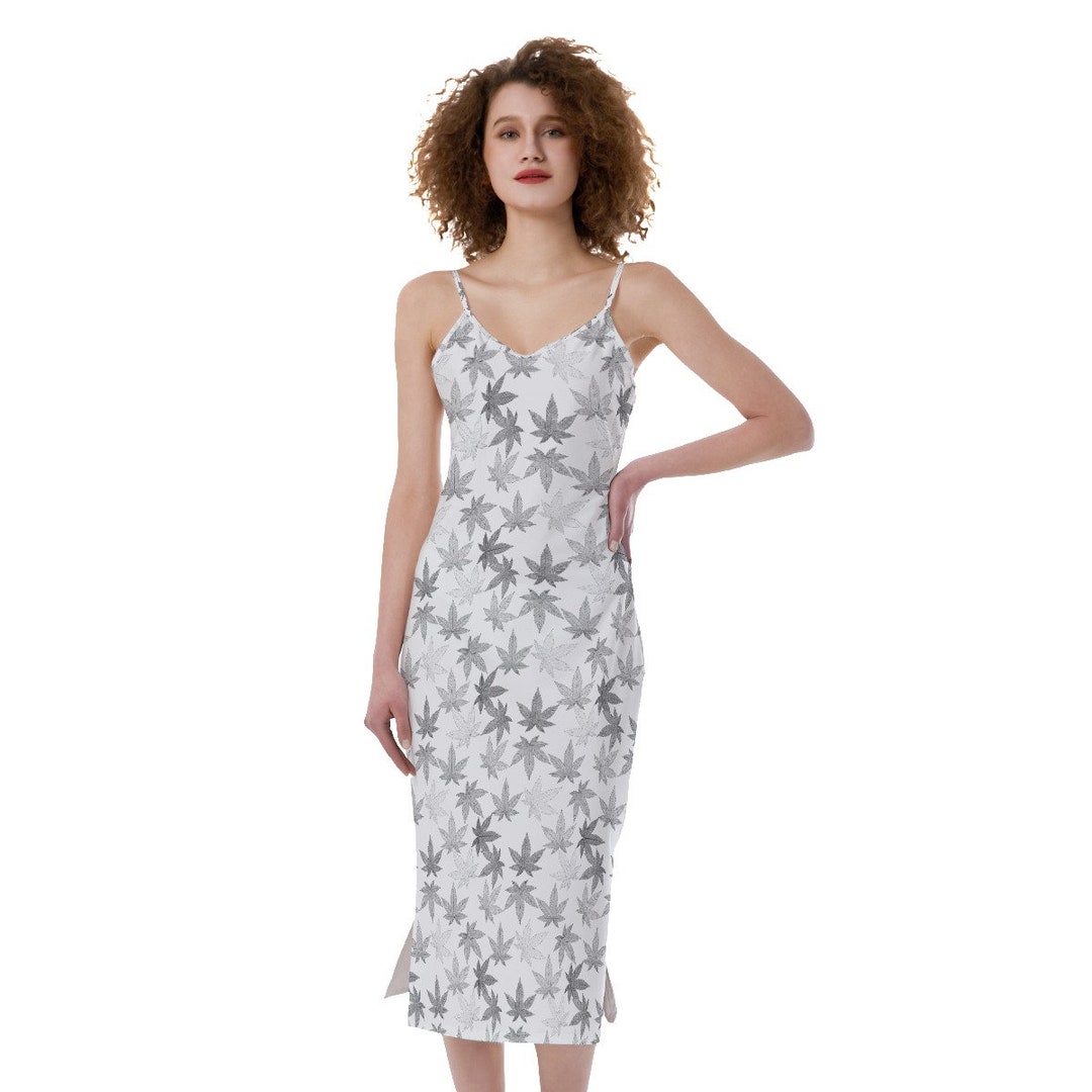Marijuana Leaf All-over Print | Multicolor, White & Black Color Options ...
