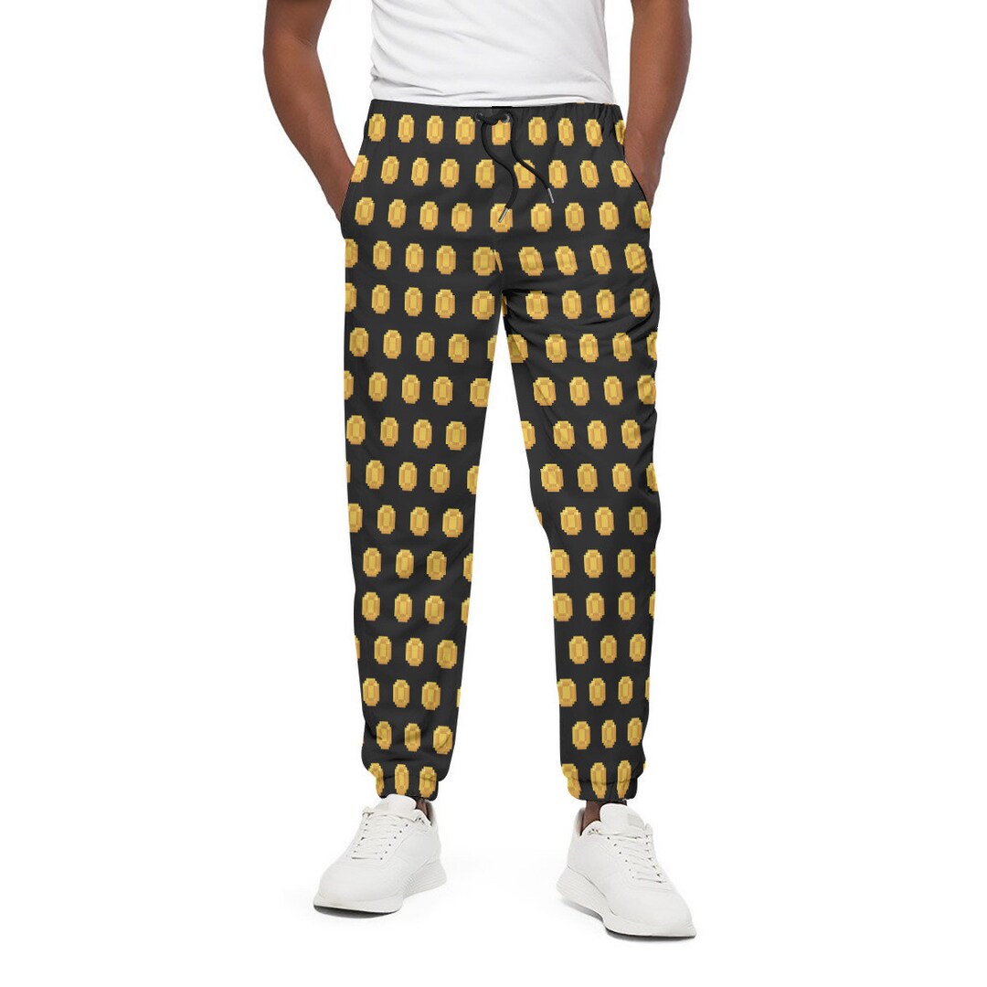 Game Coin Money | Pixel Money All-over Print Unisex Pants | 310GSM ...