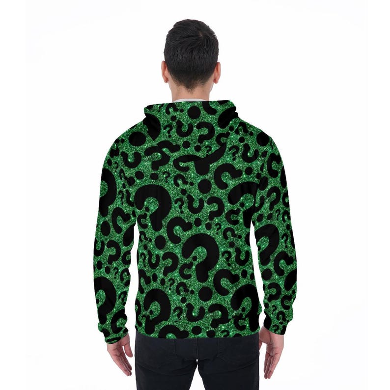 Question Mark Print | Riddle Me This Print | Costume Cosplay | All-over ...