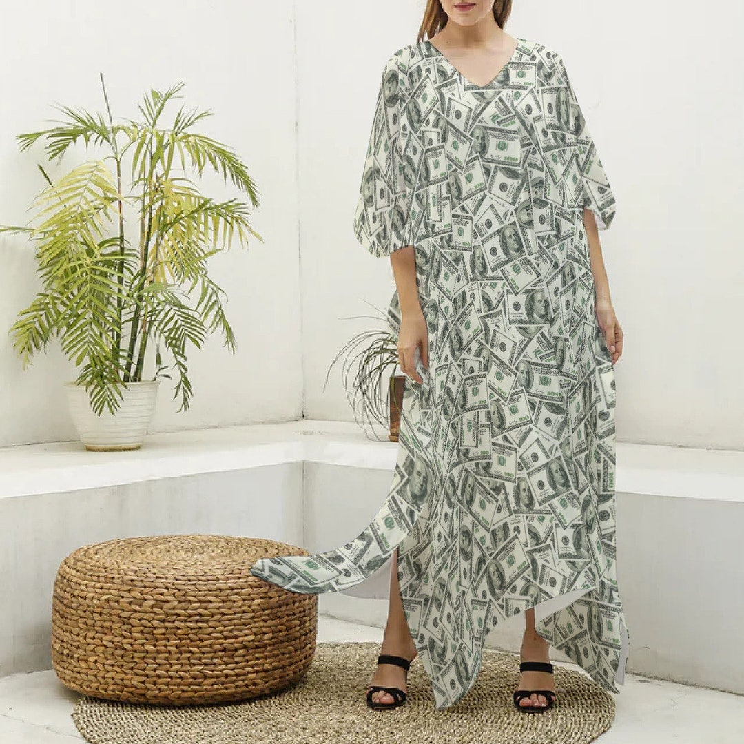 Money Maker | 100 Dollar Bills | Money Manifesting | All-over Print ...