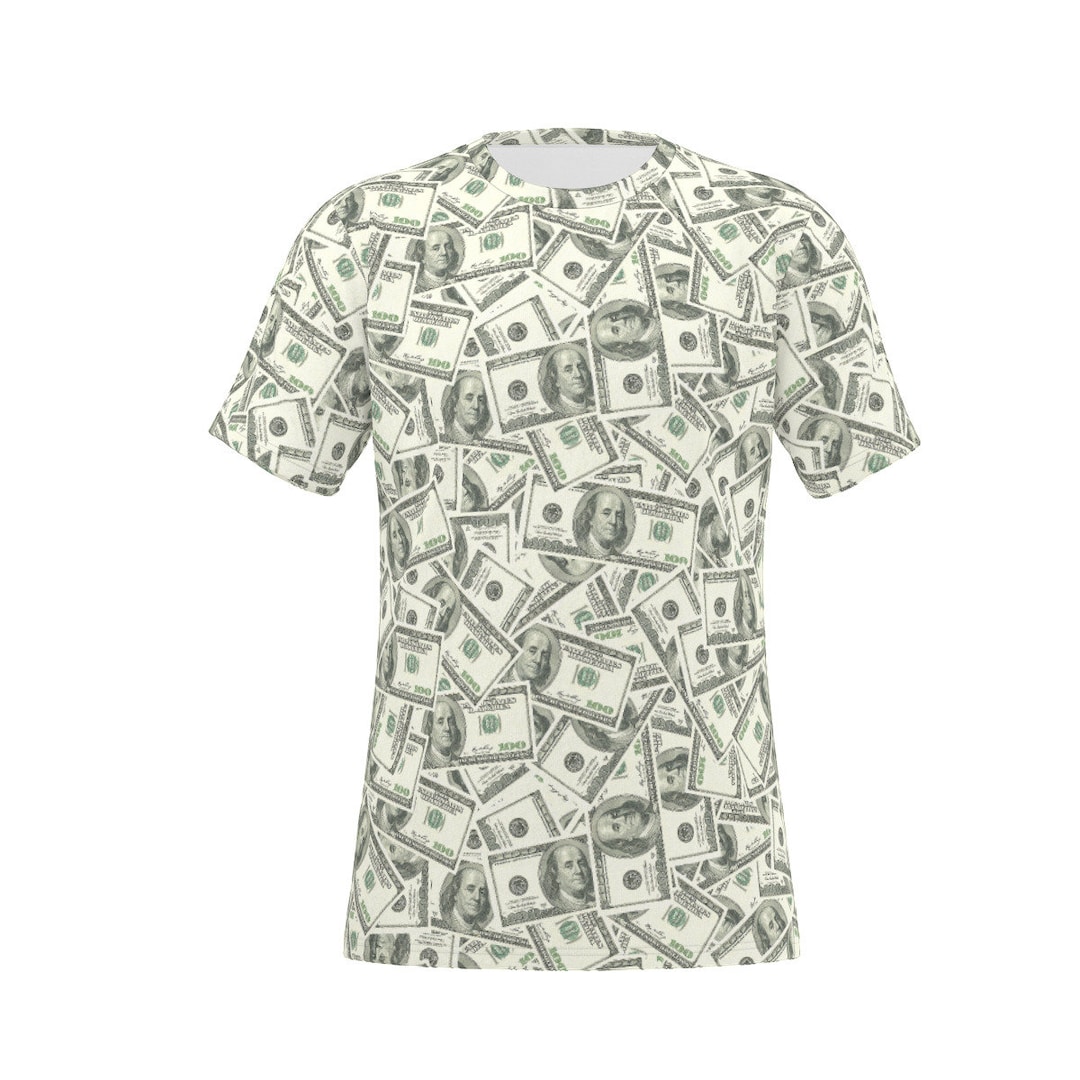 Money Maker | 100 Dollar Bills | Money Manifesting | All-over Print Men ...