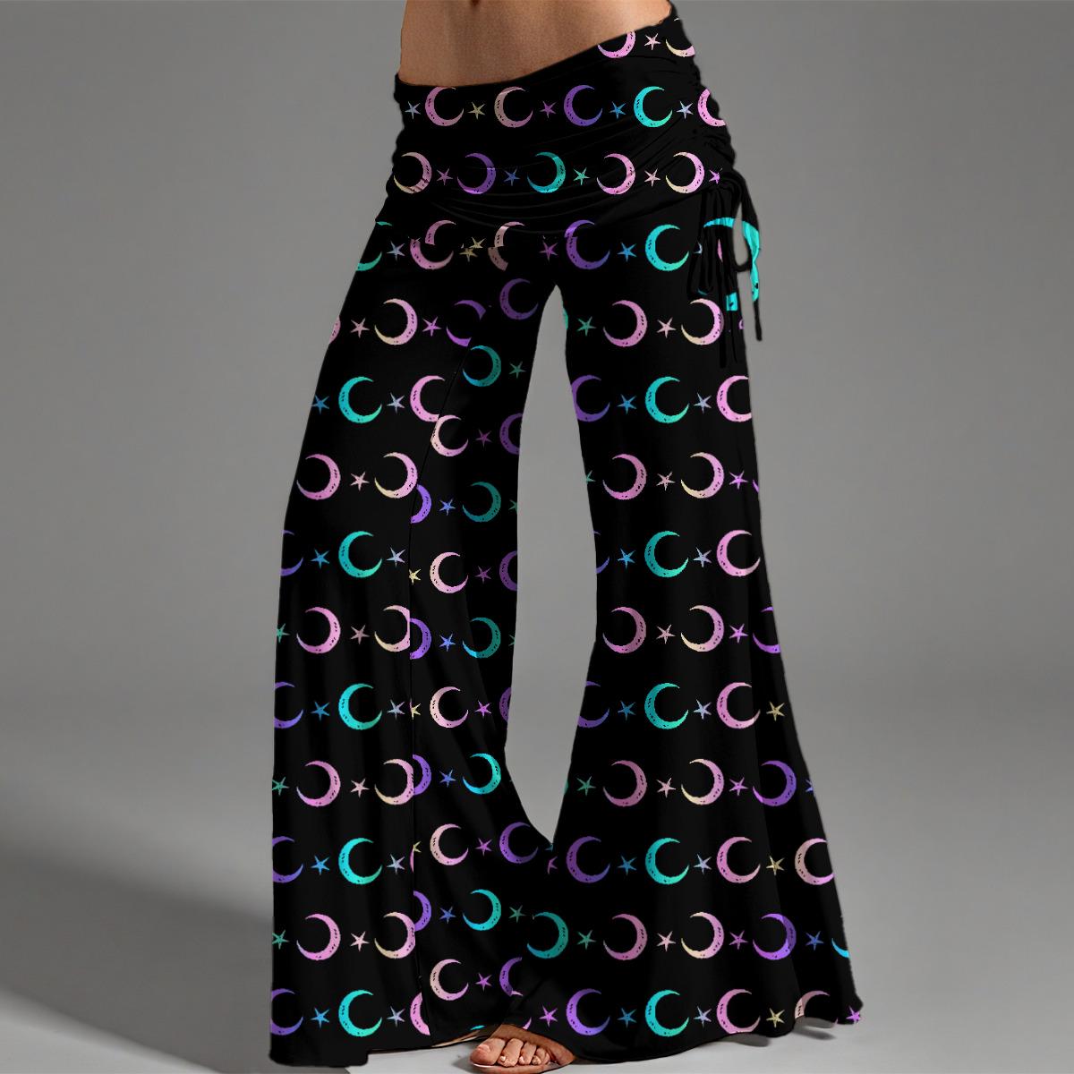 Celestial Heavens | 5 Esoteric Prints! Women's High Waist Wide Leg ...
