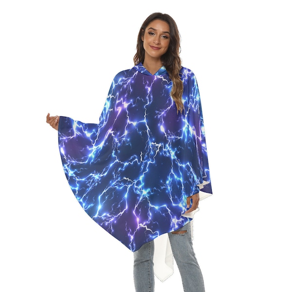 Electric Blue Cloak - Etsy