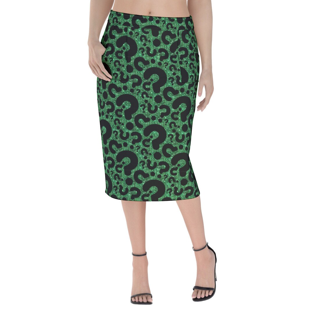 Question Mark Print | Riddle Me This Print | Costume Cosplay | Any ...