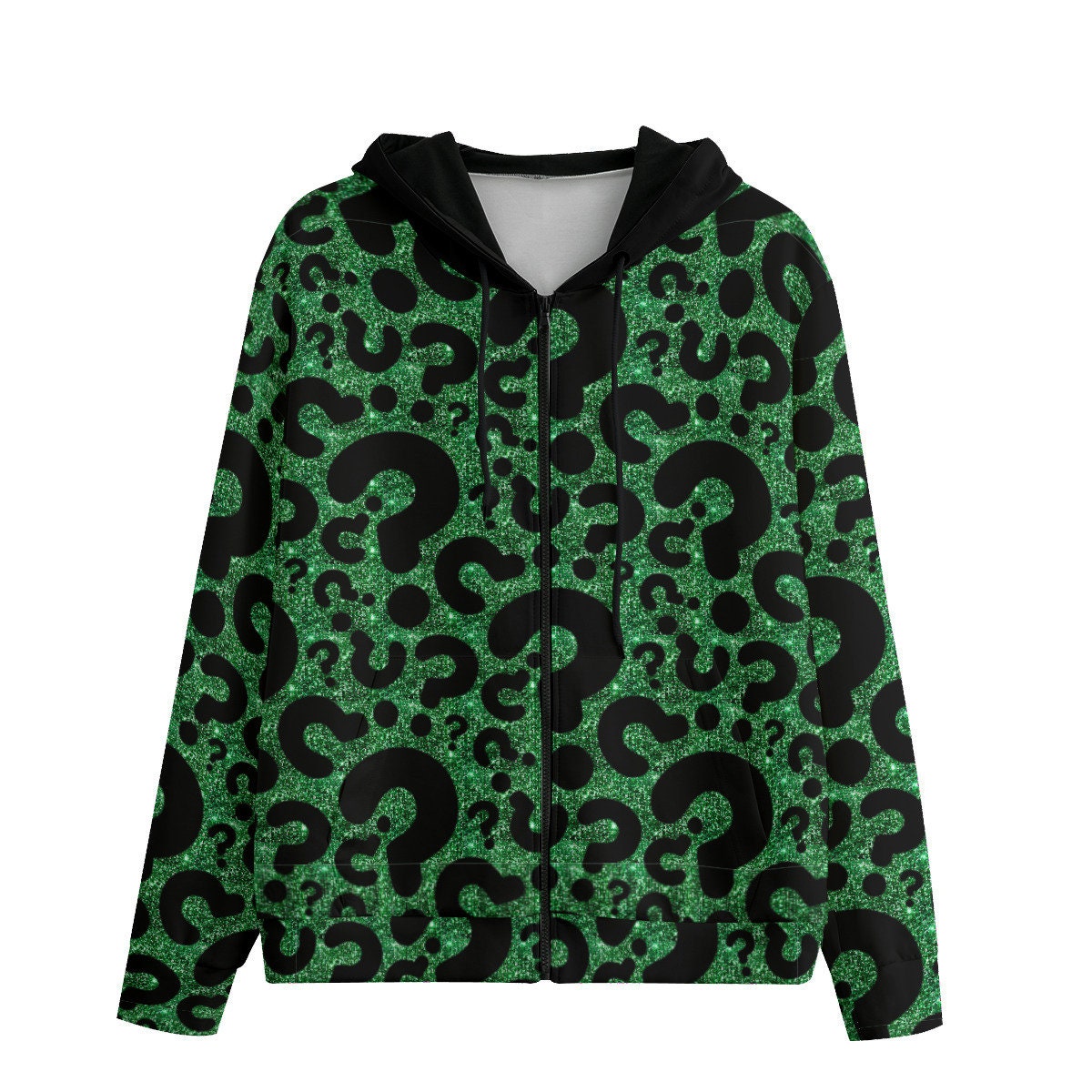 Question Mark Print Riddle Me This Print Costume Cosplay - Etsy
