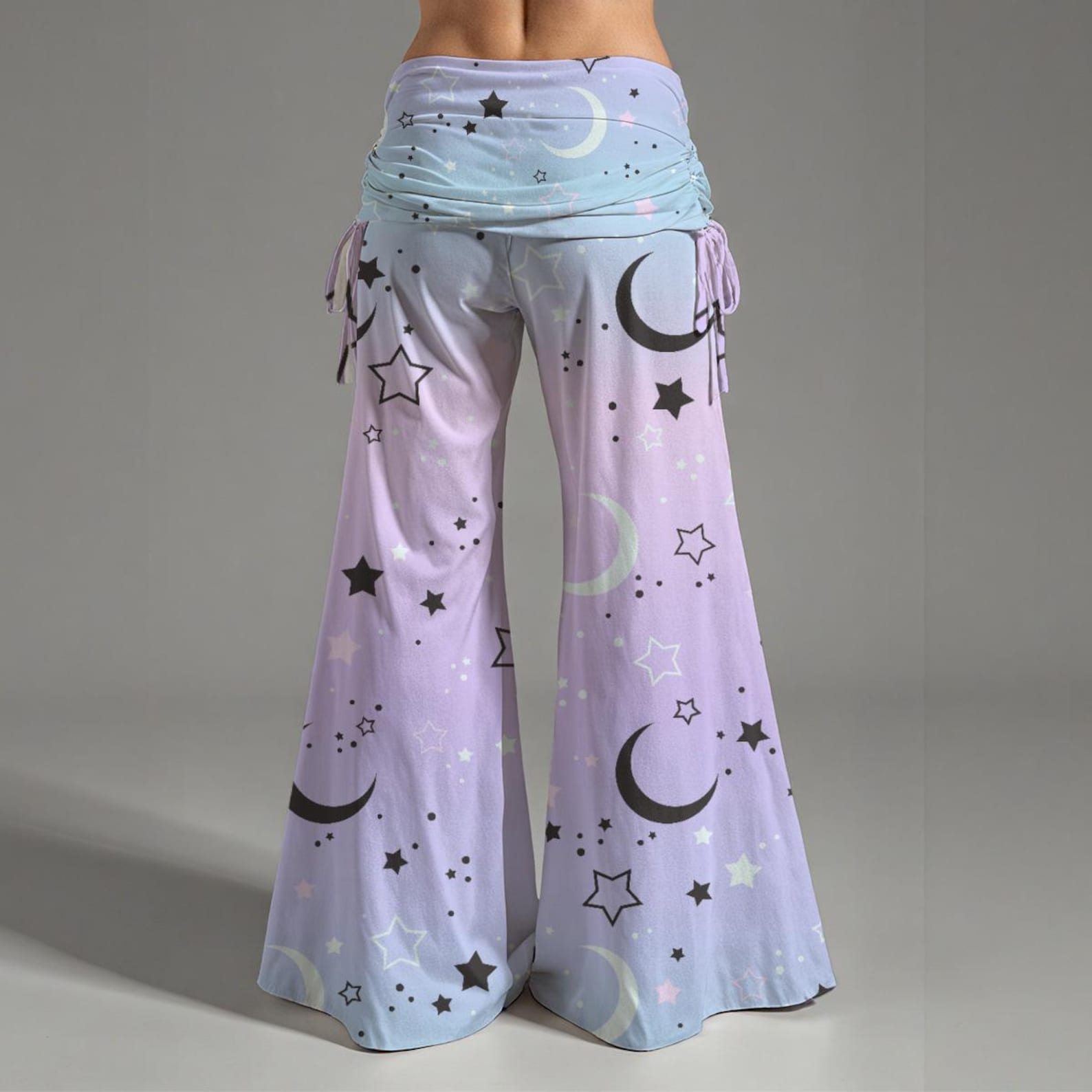 Celestial Heavens | 5 Esoteric Prints! Women's High Waist Wide Leg ...
