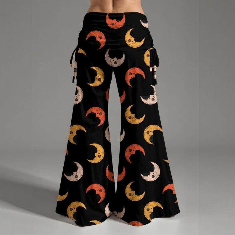Celestial Heavens | 5 Esoteric Prints! Women's High Waist Wide Leg ...