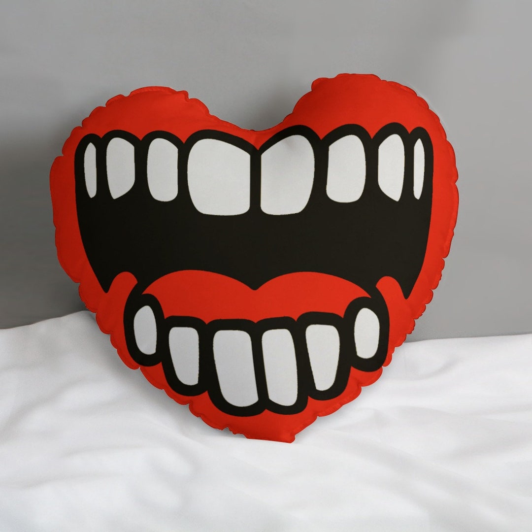 Eat Your Heart Out | Heart With Teeth | Biting Heart | Scary Heart ...