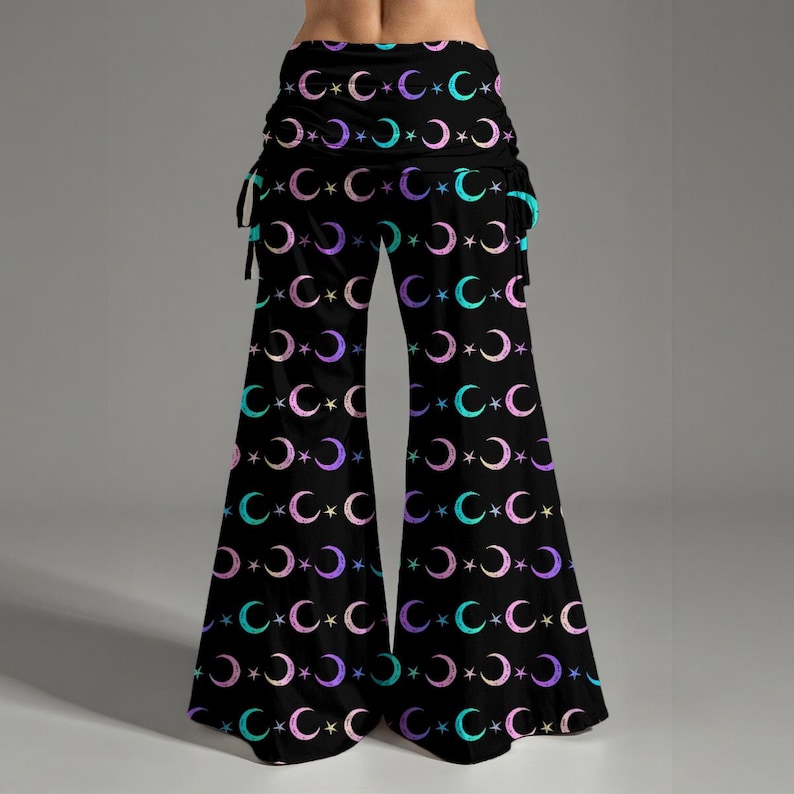 Celestial Heavens | 5 Esoteric Prints! Women's High Waist Wide Leg ...