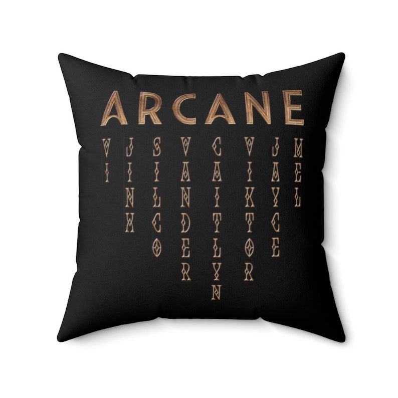Arcane Pillow. Jinx Pillow, Characters. LOL Gift, Arcane Pillow, Gamer ...