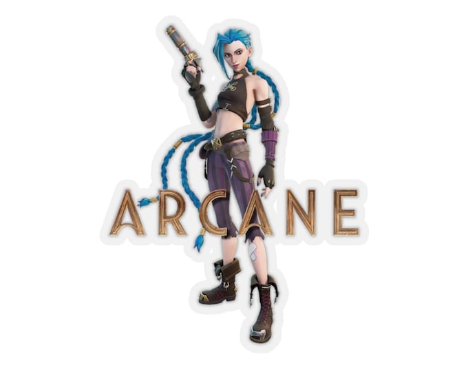 Arcane Stickers Set of 100 Waterproof Vinyl Stickers Anime Stickers ...