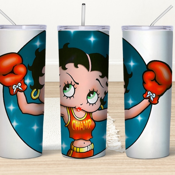 Betty boop boxer svg - Etsy España