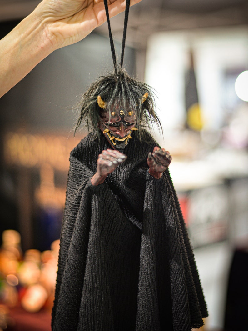 Hannya Japanese Demon Puppet Doll Puppet - Etsy