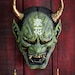 Traditional Japanese Hannya Mask Oni Demon Japanese Traditional Mask ...
