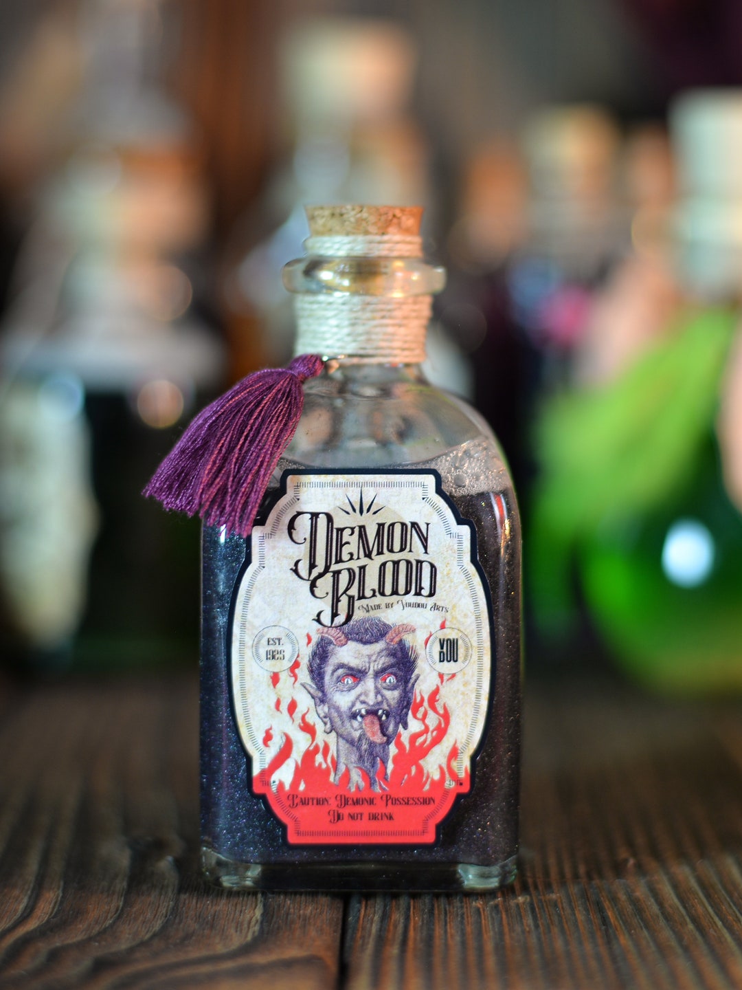 Demon Blood Demon Blood Potion Potion Decorative Potion - Etsy