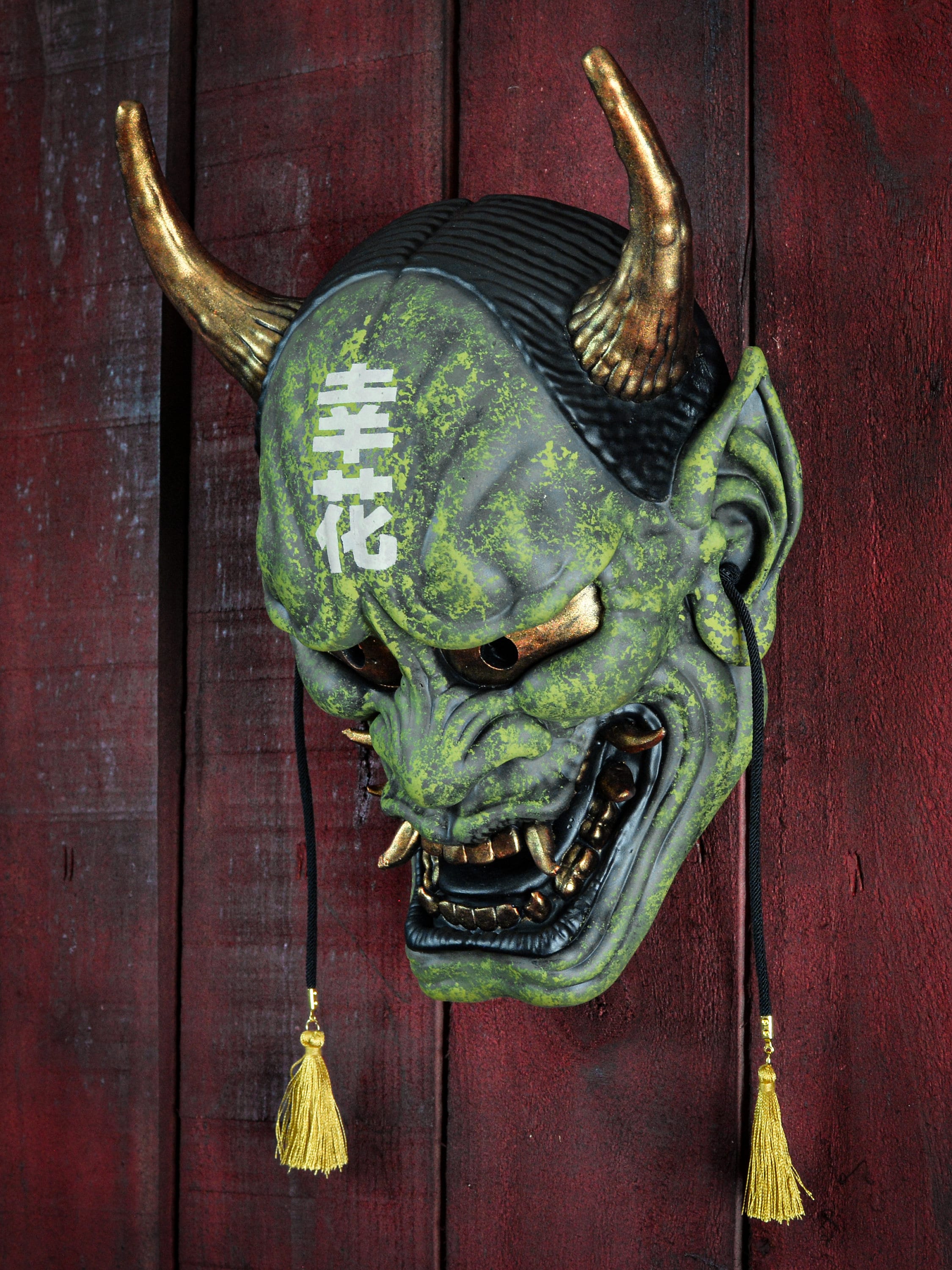 Traditional Japanese Hannya Mask Oni Demon Japanese Traditional Mask ...