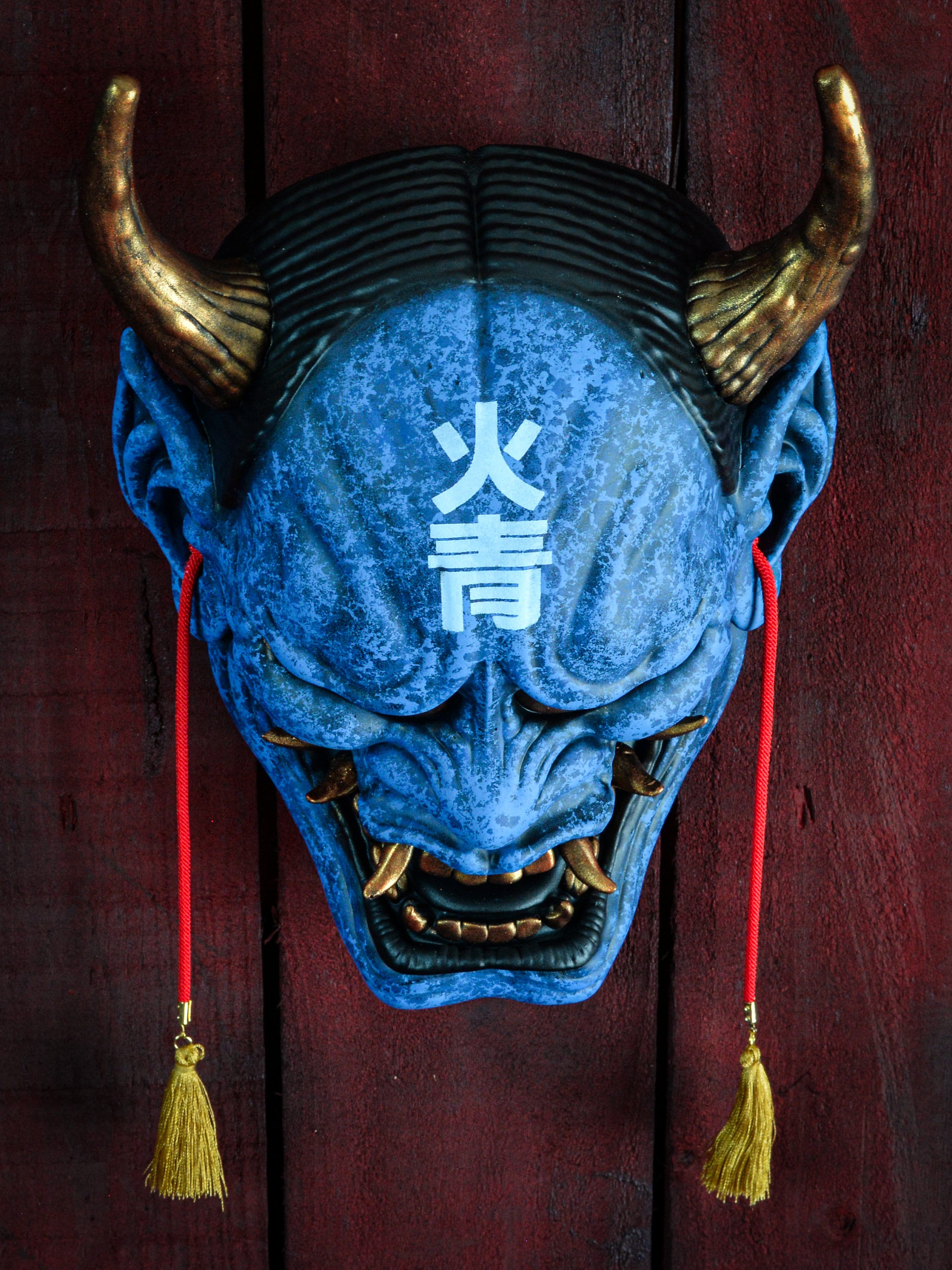 Traditional Japanese Hannya Mask Oni Demon Japanese Traditional Mask ...