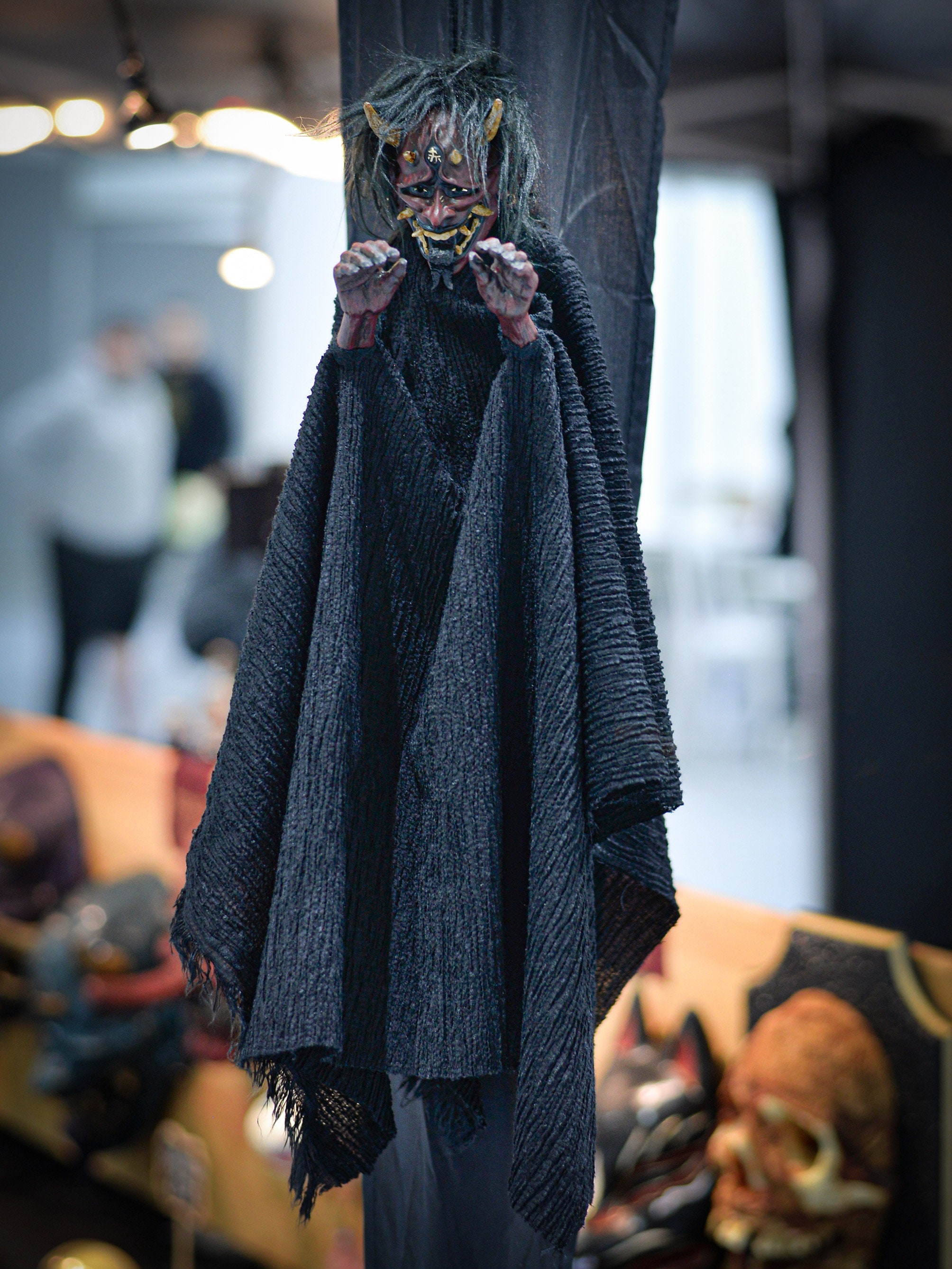 Hannya Japanese Demon Puppet Doll Puppet - Etsy