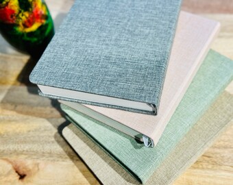 Canvas Notebook Cover - Etsy