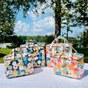 Small Midsummer Daisy Insulated Lunch Bag for Women/kids,reusable Lunch ...