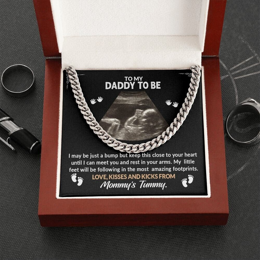 Personalized Baby Ultrasound Picture Gift, Father Dad to Be Gift From ...