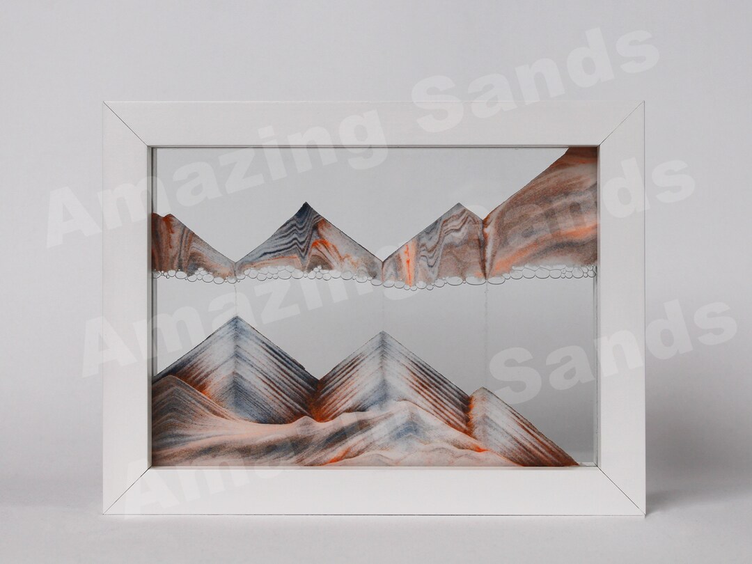 Sunset s Moving Sand Art Handmade by Amazing Sands - Etsy
