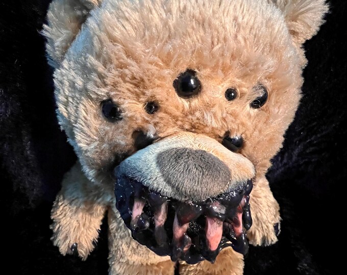 Custom Creepy Horror Teddy Bear Plush, Horror Plush - Etsy