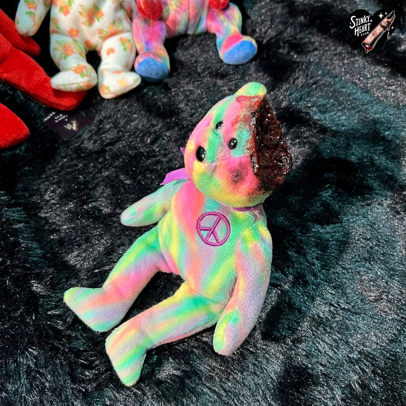 Custom Creepy Horror Ty Teddy Bear Plush - Etsy