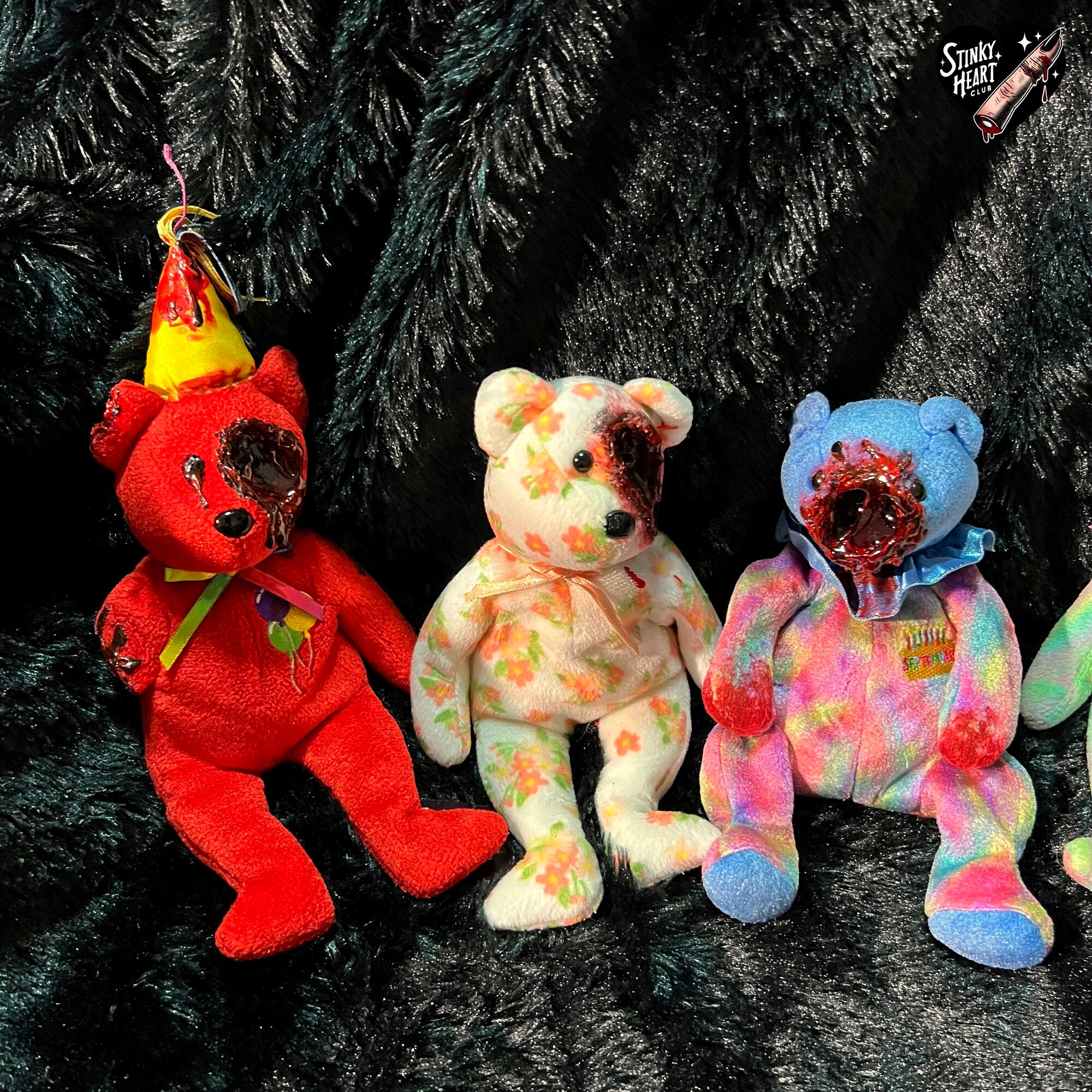 Custom Creepy Horror Ty Teddy Bear Plush - Etsy