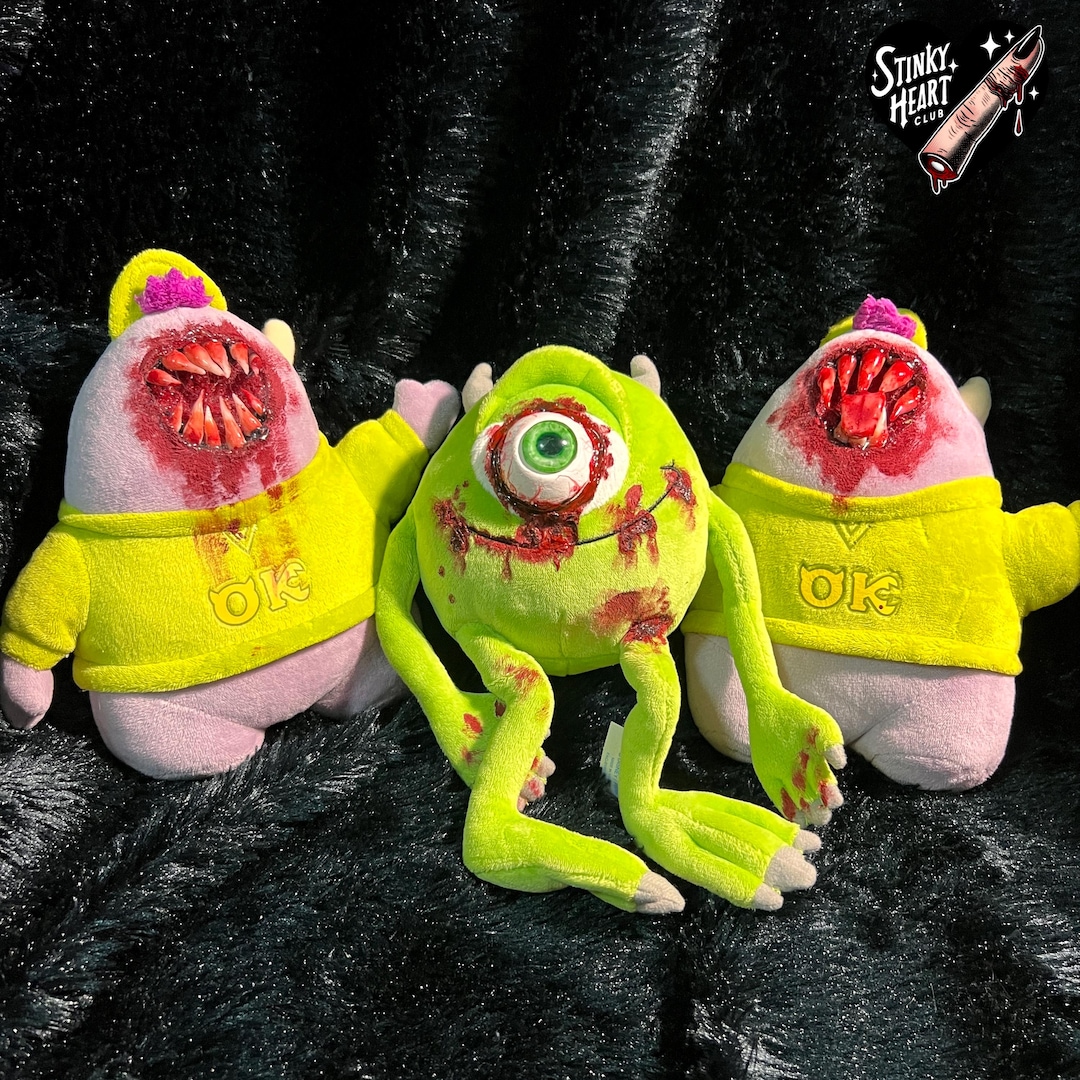 Custom Horror Monster Inc. MIKE Wazowski,squishy Creepy Stuffed Toys - Etsy