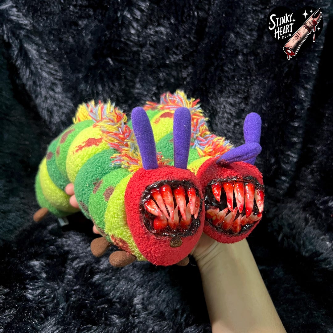 Custom Horror Very Hungry Caterpillar Stuffed Toys 2 - Etsy