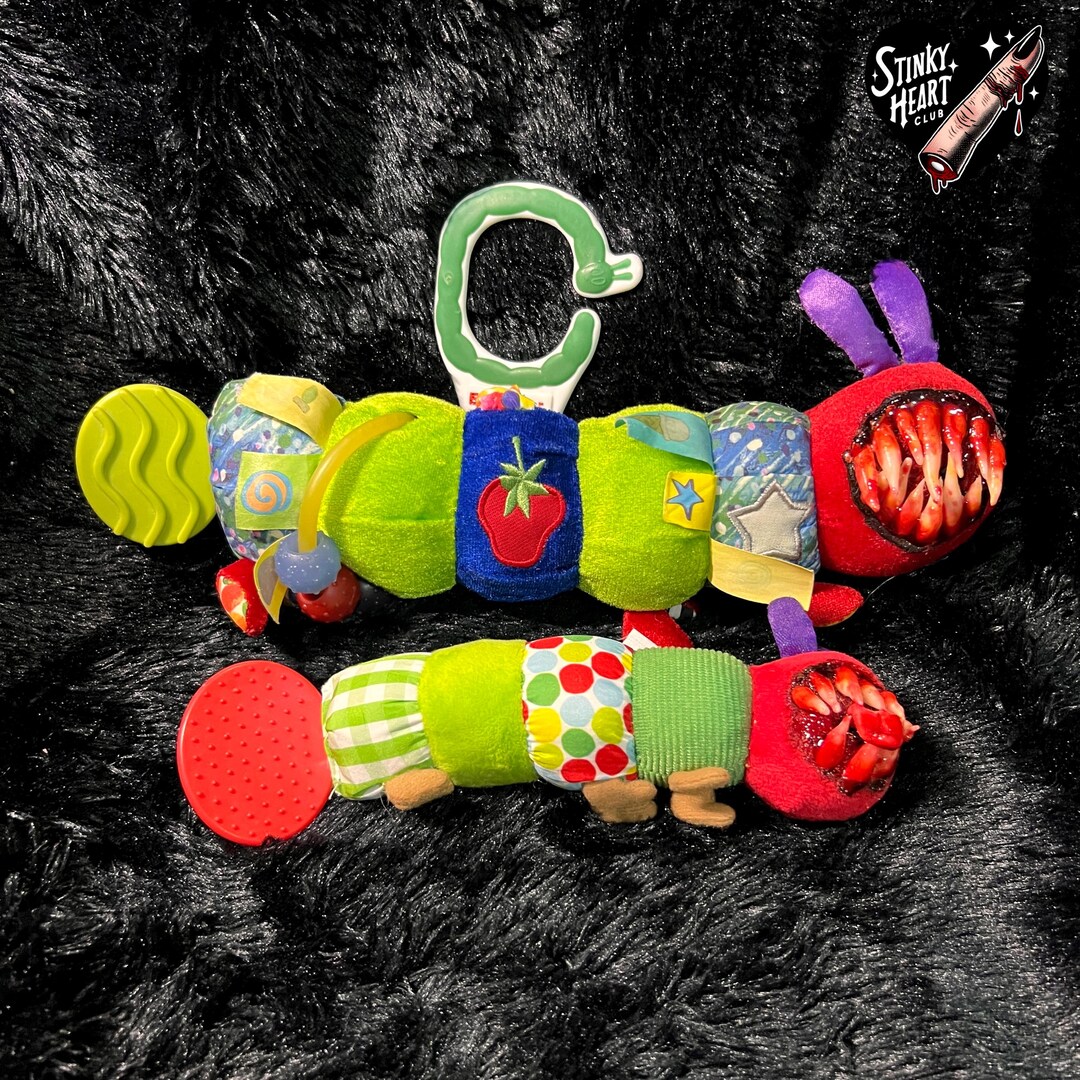 Custom Horror Very Hungry Caterpillar Stuffed Toys - Etsy