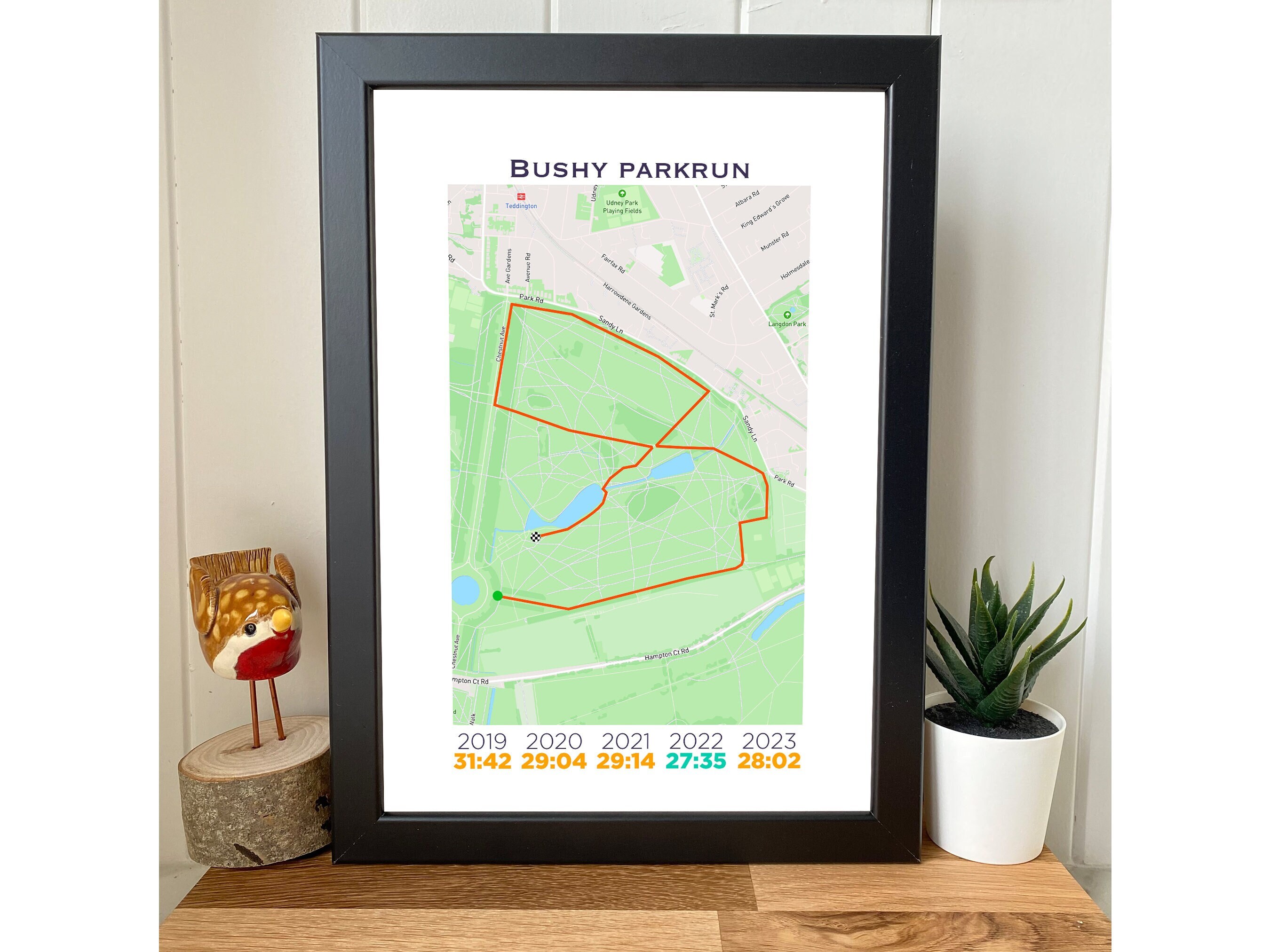 Personalised Parkrun Route Map Parkrun Gift Running Pbs Strava Map - Etsy