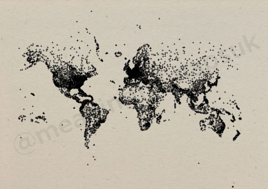 World Airports Map | Map of Airports of the World | World Map | Airport ...