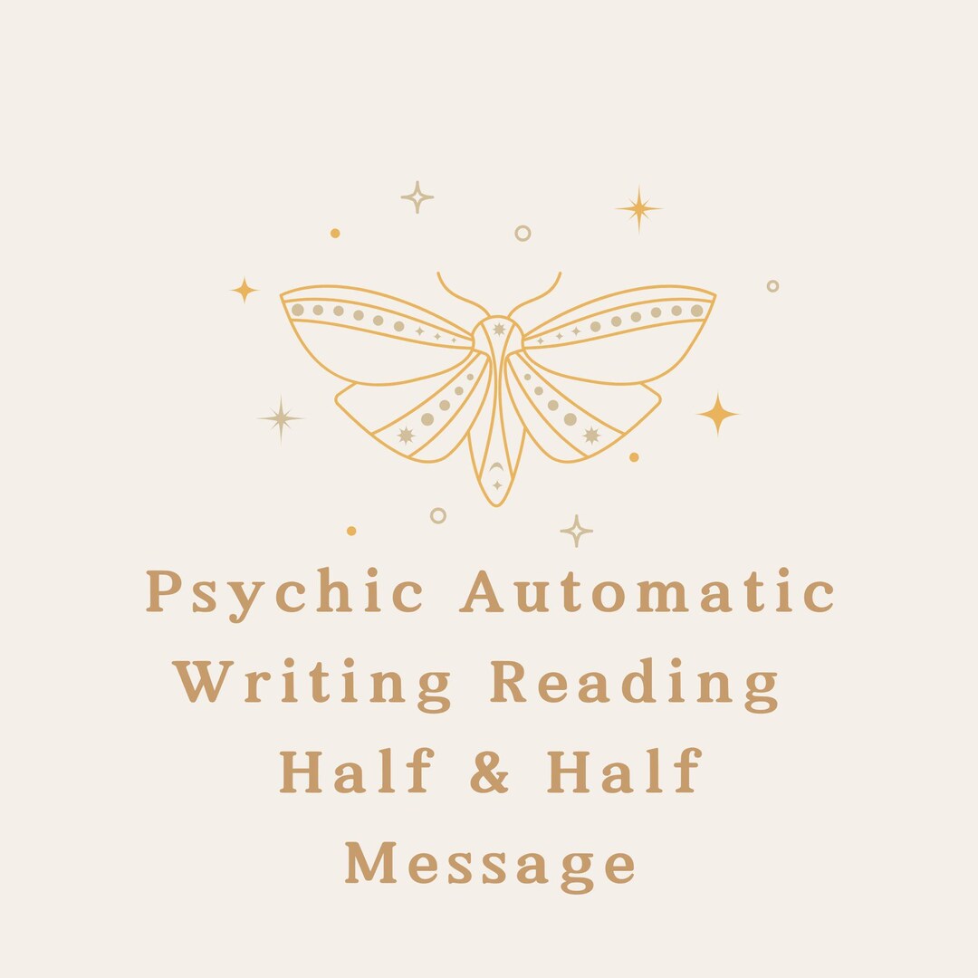 PSYCHIC Automatic Writing Reading Half & Half Message, Psychic Jazlyn ...